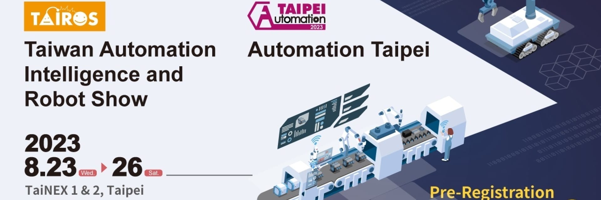 Taiwan Automation Intelligence and Robot Show 2023 - BELFOR Taiwan
