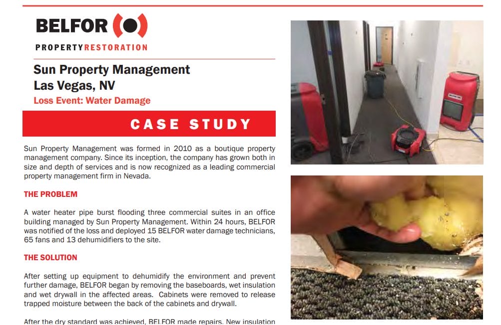 Sun Property Management - BELFOR Property Restoration - USA