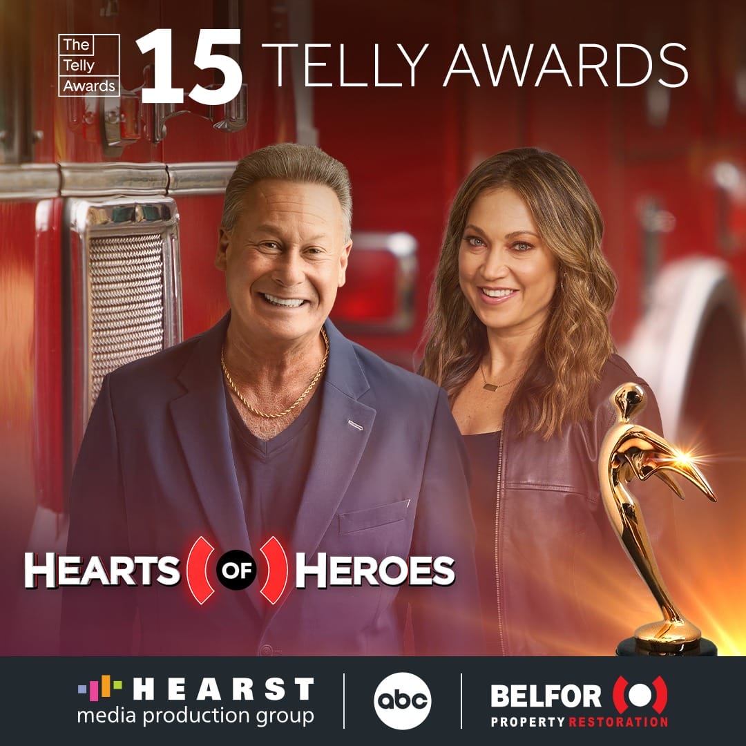 "Hearts of Heroes" Honored with 15 Telly Awards & BELFOR CEO Recognized